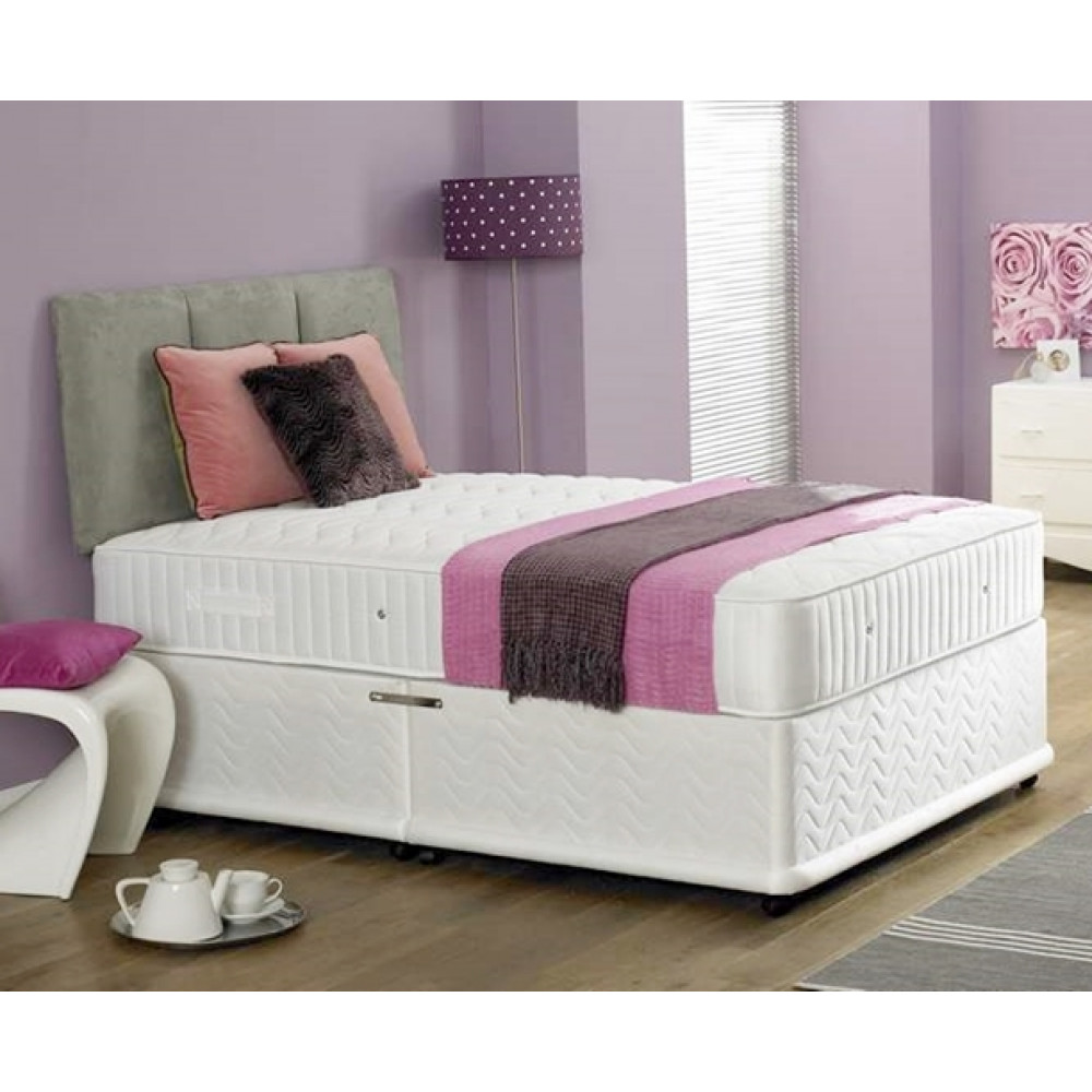 Destiny 1200 Pocket Sprung Mattress Divan Set by Monarch