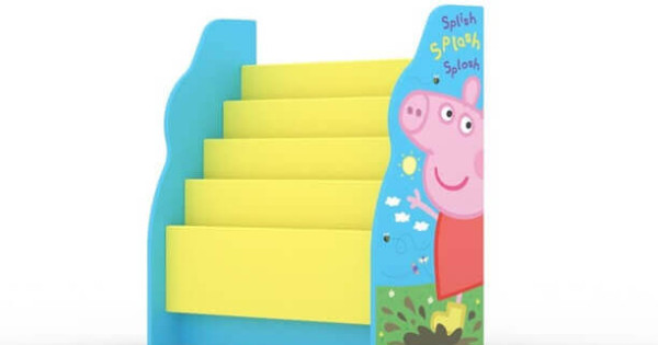 Peppa Pig Kids Sling Bookcase by Kidsaw