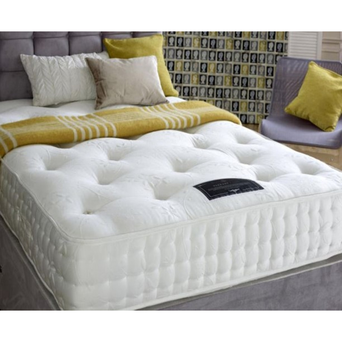 Elegant 2000 Pocket Spring Divan Set By Beauty Sleep